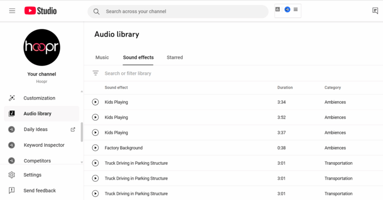 What is The YouTube Creator Music Library? - Hoopr Buzz